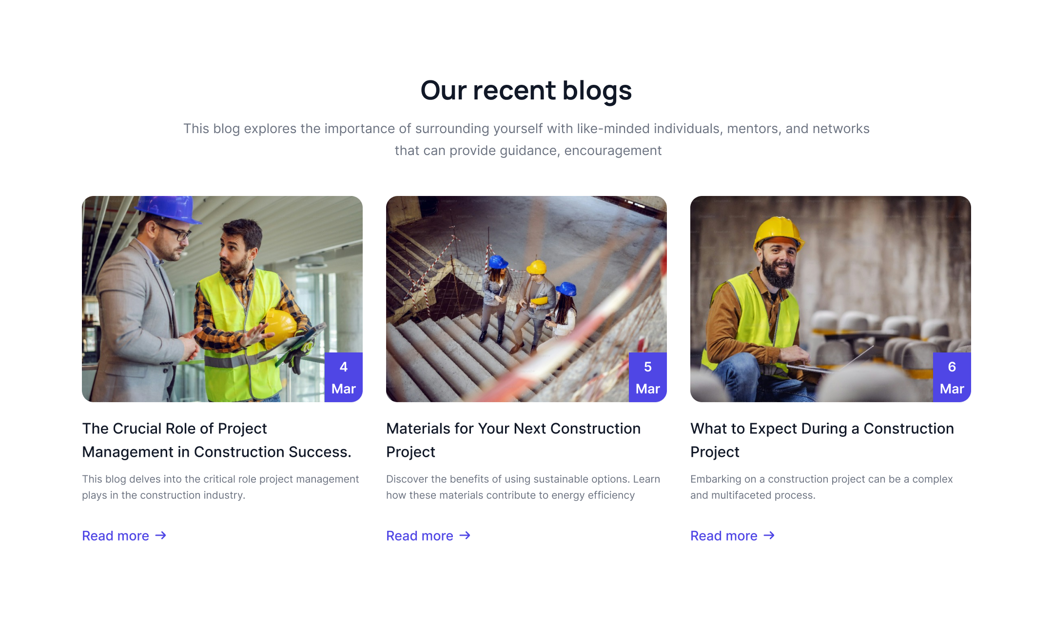 Tailwind CSS Blog & News Sections | Pagedone
