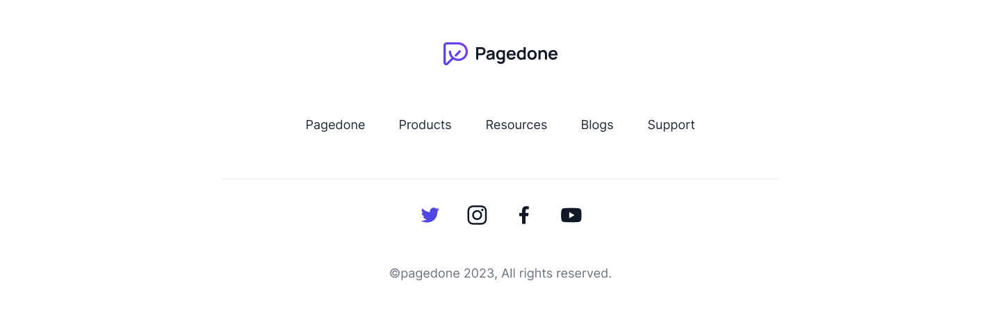 Pagedone Tailwind Blocks