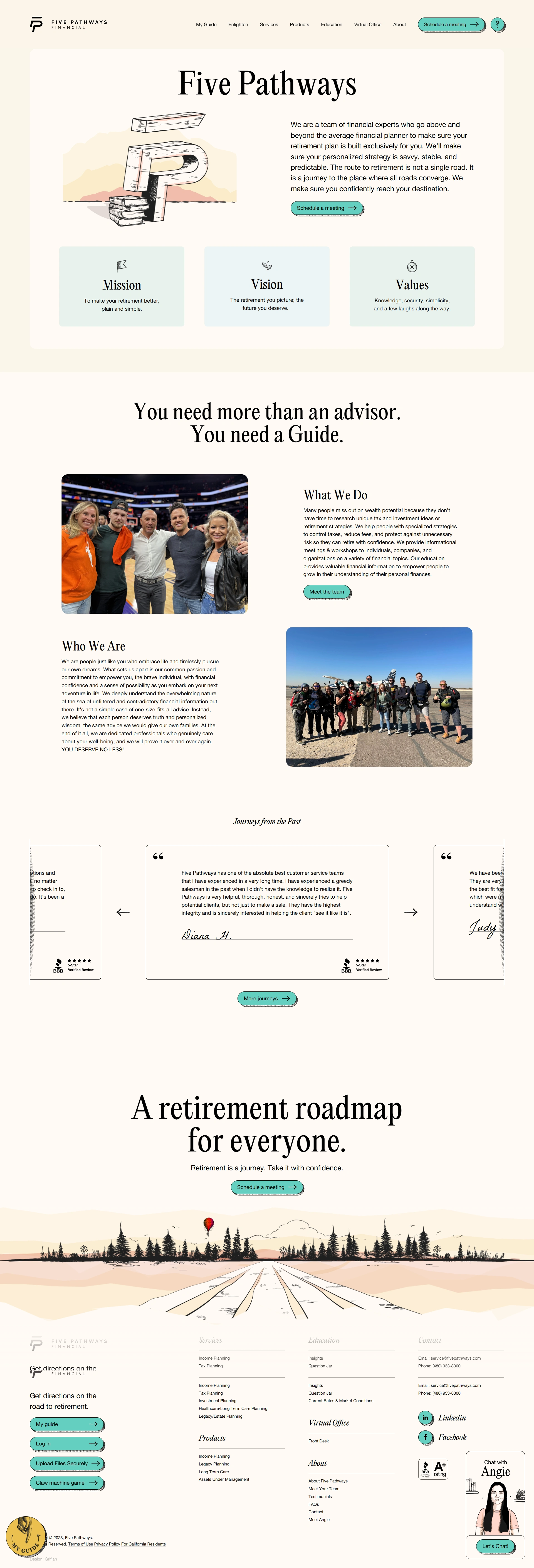 Landing Page Design Inspiration | About Us