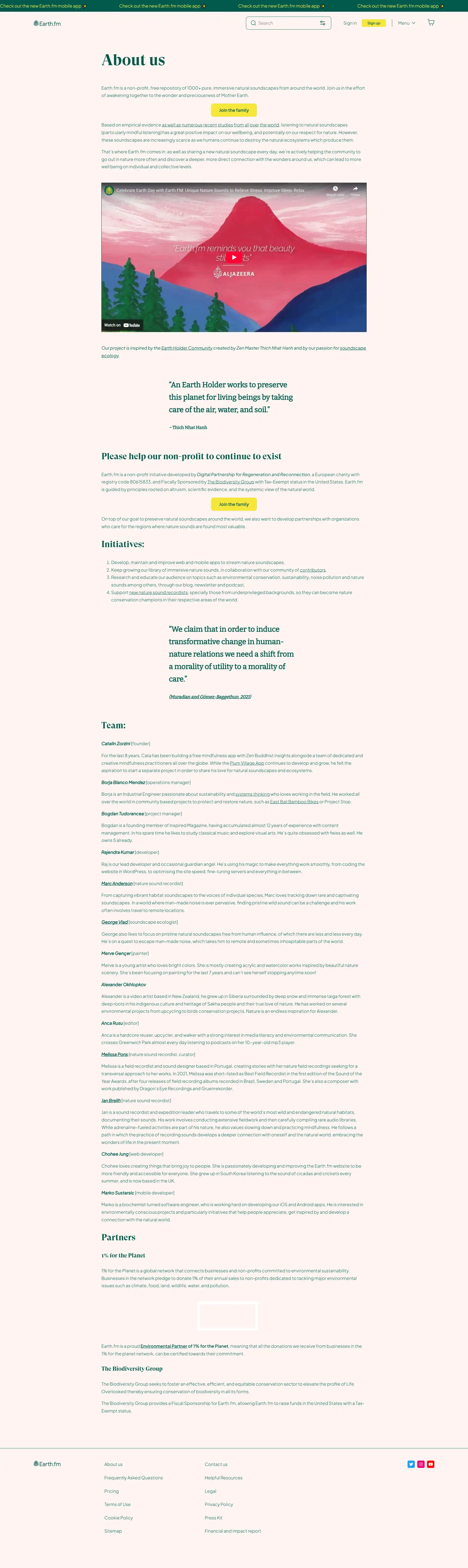 About Us Page Design Inspiration | Inner Vision Pro