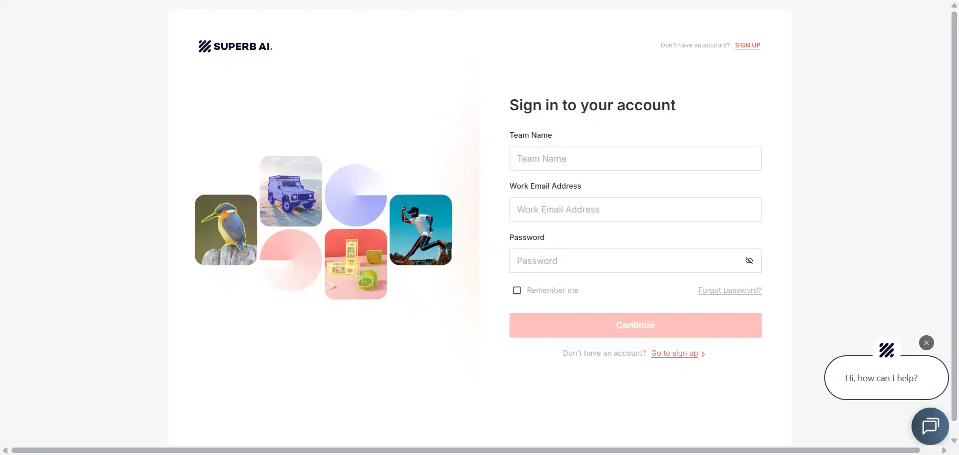 Login Page Design Inspiration | Superb AI
